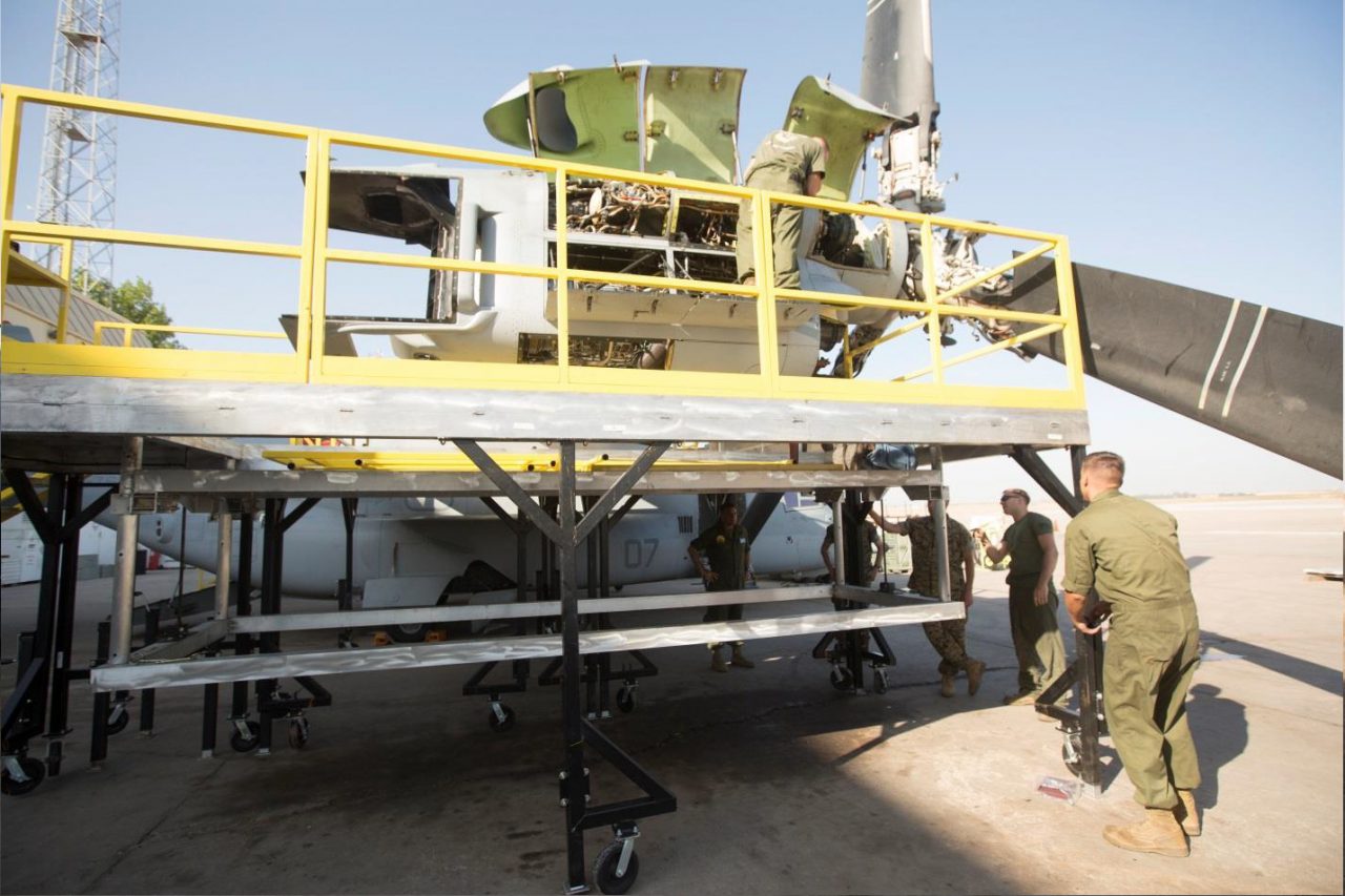 Aircraft Wing Stands & Work Access Platforms - CCP