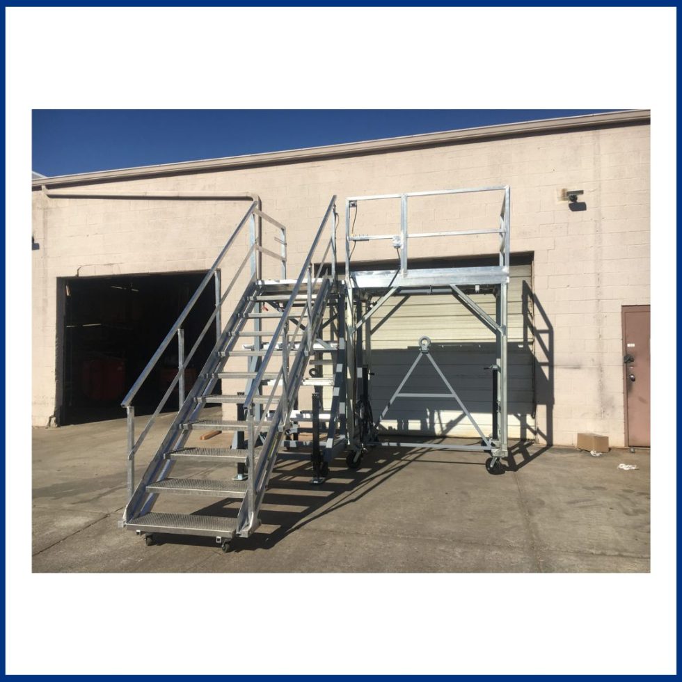 LC-130 stands are deployable and fit on two standard aircraft pallets ...